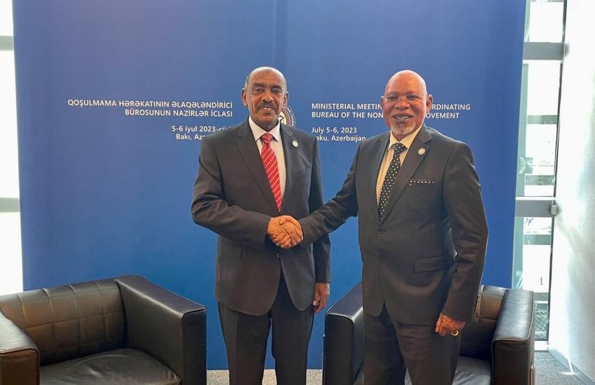 Hon. Gen. Jeje Odongo Abubakher holds Bilateral Meetings with Foreign ...